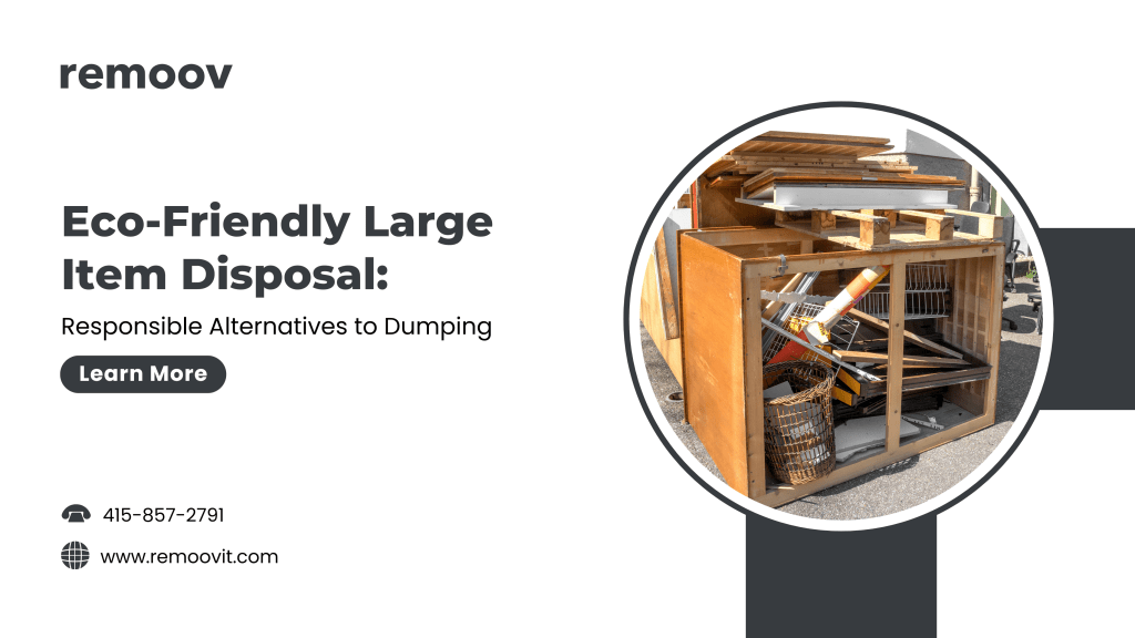 Eco-Friendly Large Item Disposal: Responsible Alternatives to Dumping